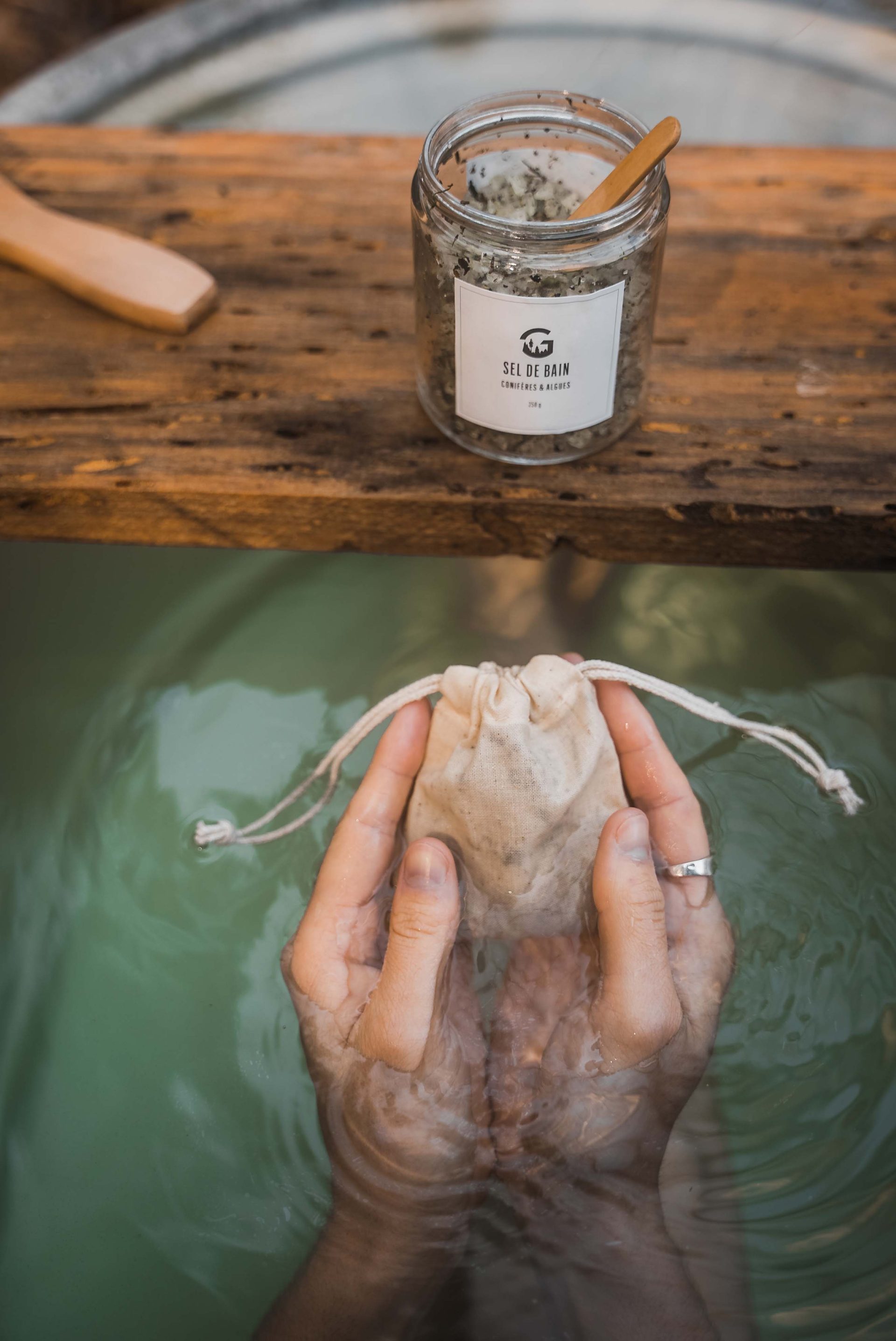 Coniferous tree and algae bath salts – Gourmet Sauvage