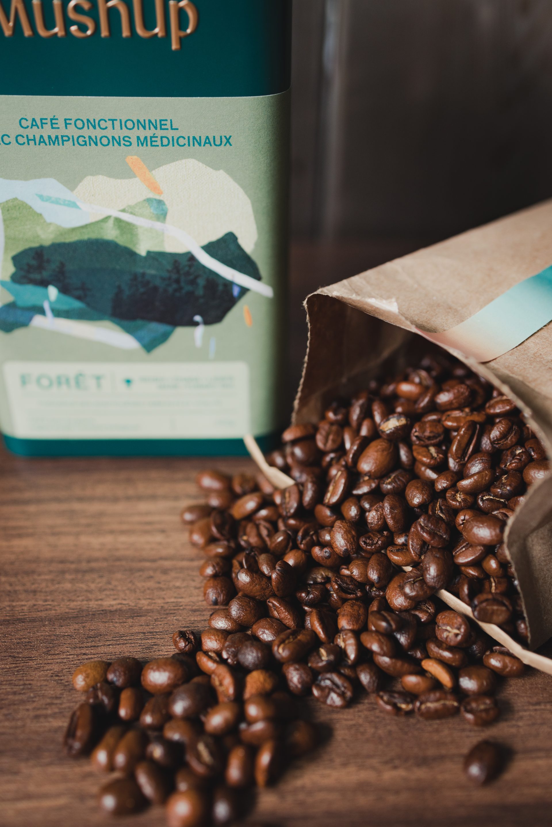 Café aux champignons - Café Fonctionnel Forêt | Gourmet Sauvage